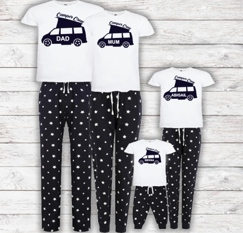 Matching Camper Van Family Pyjamas