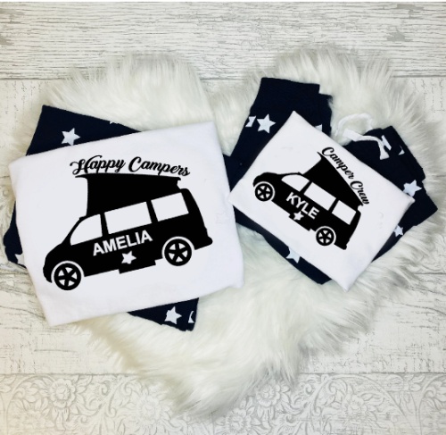 Matching Camper Van Family Pyjamas