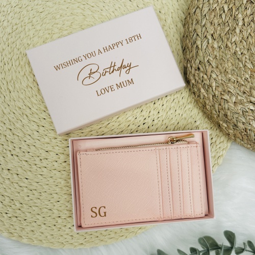 Personalised Card Wallet With Optional Gift Box